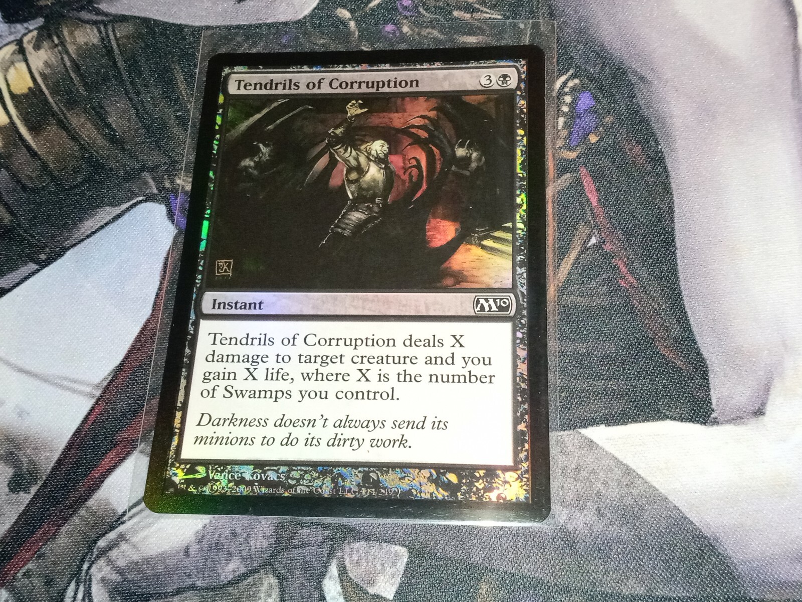 MTG 1x Foil Tendrils of Corruption 2010 Core Set Near Mint | eBay