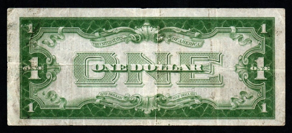 BETTER 1928 'D' Series $1 FUNNY BACK Silver Certificate! | eBay