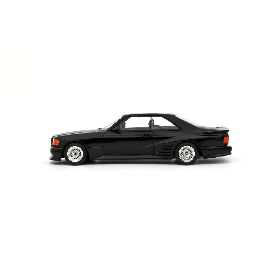 Mercedes Koenig Specials 560 SEC W126 1992 black / silver rims 1:18 ...