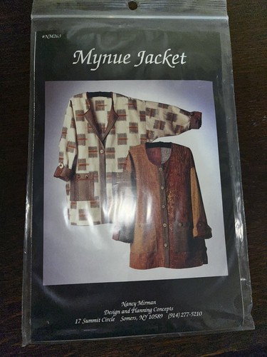 Nancy Mirman 1999 LOOSE FITTING Comfortable Mynue Jacket - Quilt Shop ...
