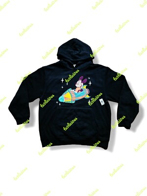2024 DISNEYLAND MICKEY ASTRO ORBITER ROCKET PULLOVER HOODIE *SIZES ...