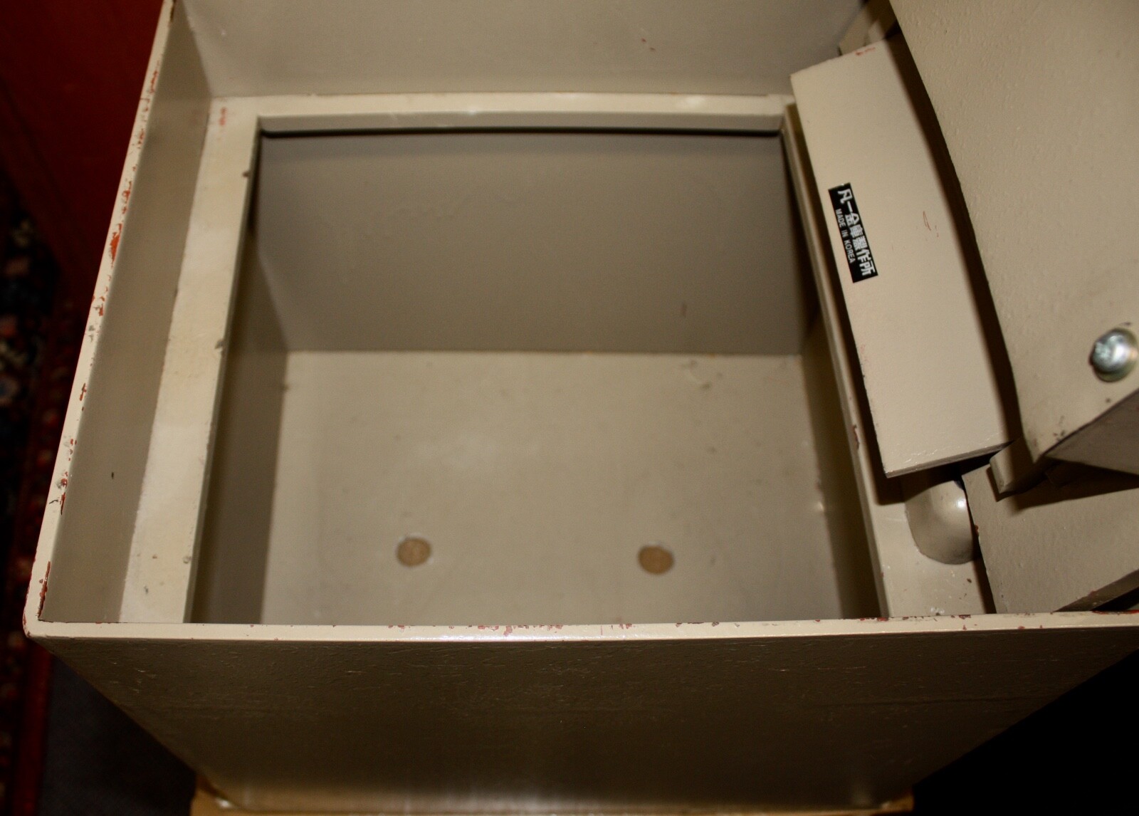 McGUNN Heavy Duty Steel In-Floor Safe.Standard Dial Combo. Cover-Plate ...