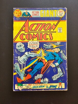DC Comics Action Comics #449 July 1975 Bob Oksner Cover Superman (a) | eBay
