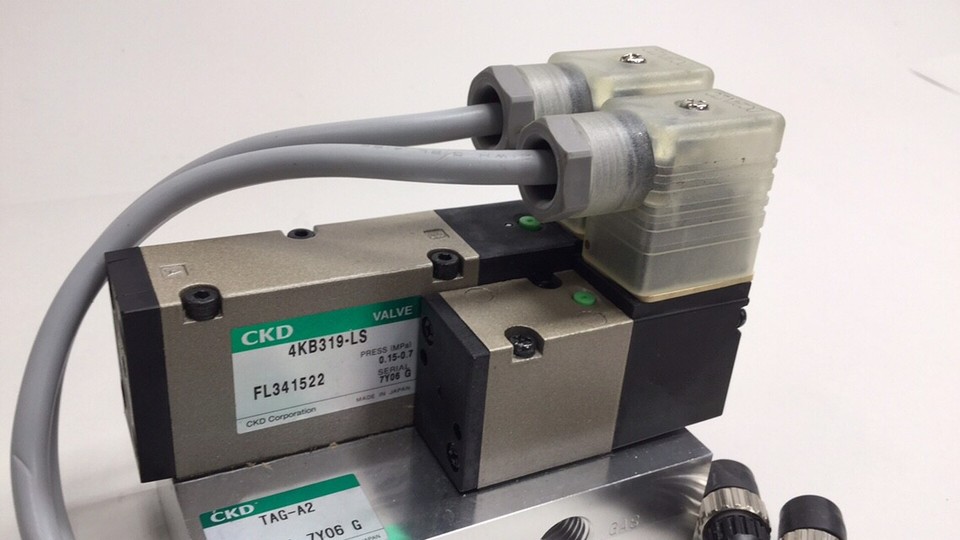 CKD TAG-A2 / 4KB319-LS Assy Solenoid Valve and Base Assembly | eBay