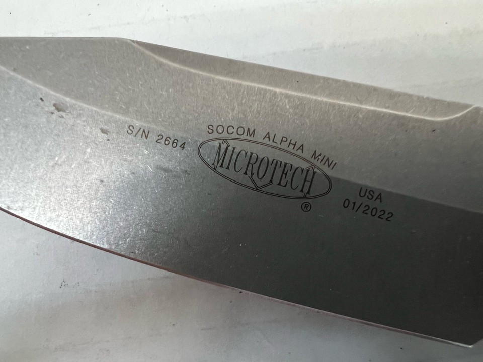 Microtech Socom Alpha Mini Fixed Blade Knife with CTS-204P Blade and G10 Handle | eBay