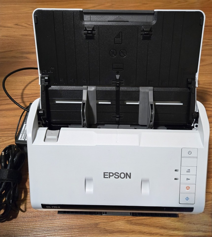 Epson DS-770 II Color Duplex Document Scanner | eBay