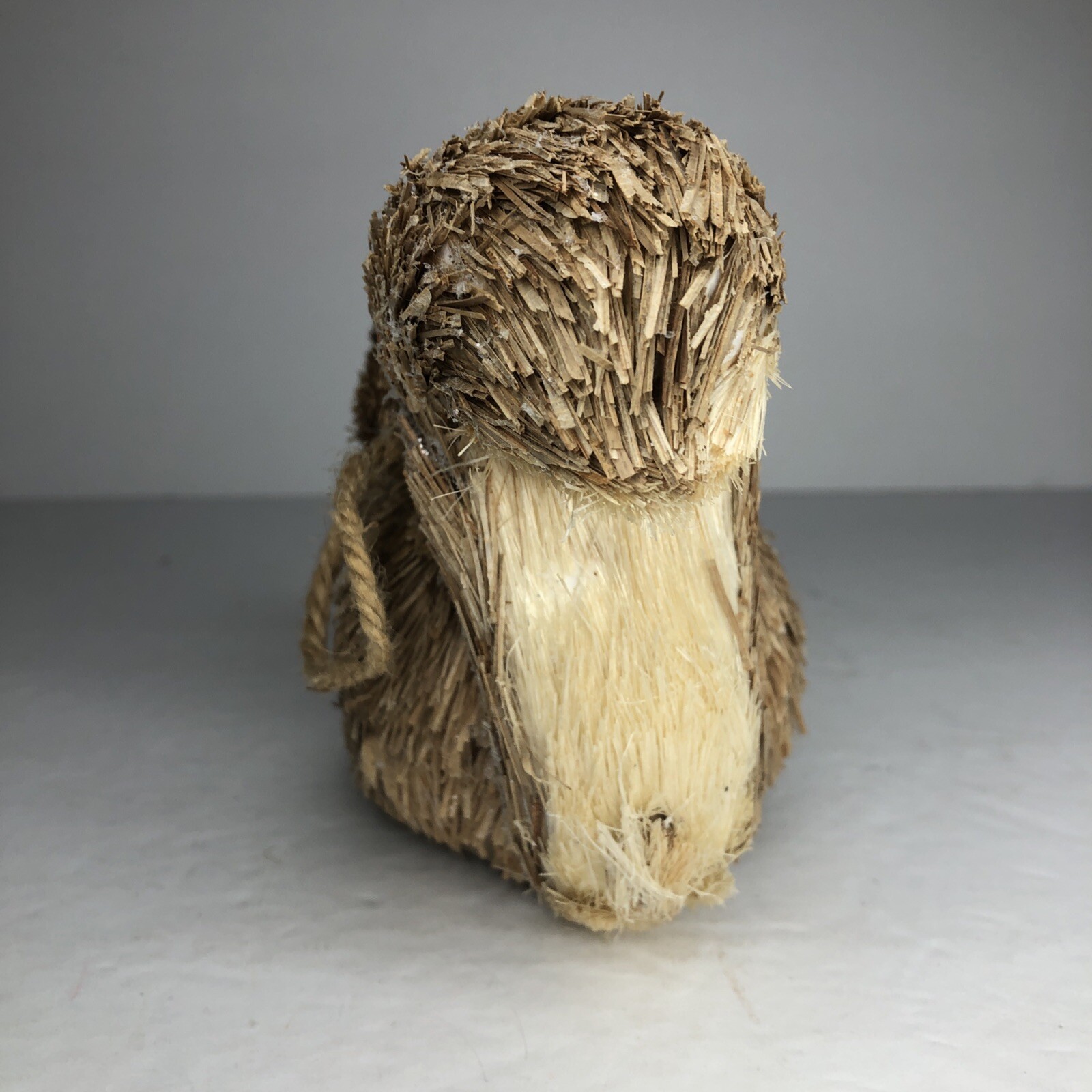 Sisal Straw Glitter Snow Kissed Holds Berries Squirrel Ornament ...