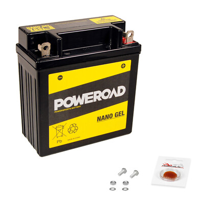 Gel-Batterie Honda Monkey 125, wartungsfrei einbaufertig (mit Pfand ...