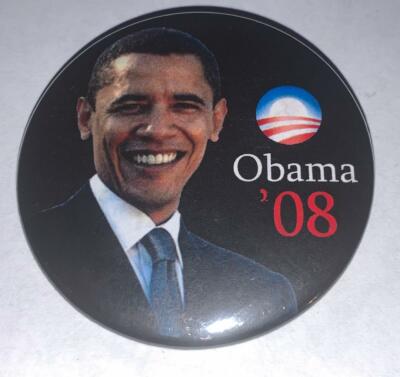 2008 BARACK OBAMA FOR PRESIDENT CAMPAIGN BUTTONS 2008 Size 2" | eBay