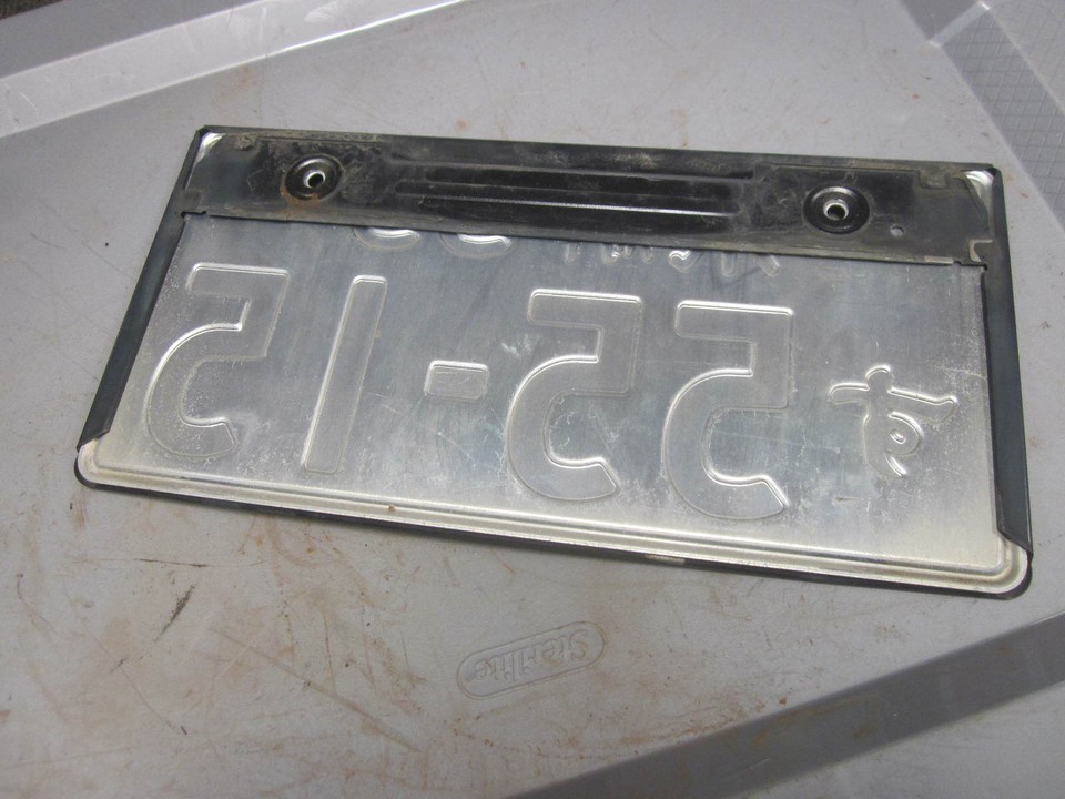 Vintage JDM Toyota License Plate Frame Turbo Chaser Supra Mark II ...