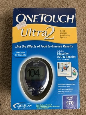 One Touch Ultra 2 Blood Glucose Monitoring System New Sealed | eBay