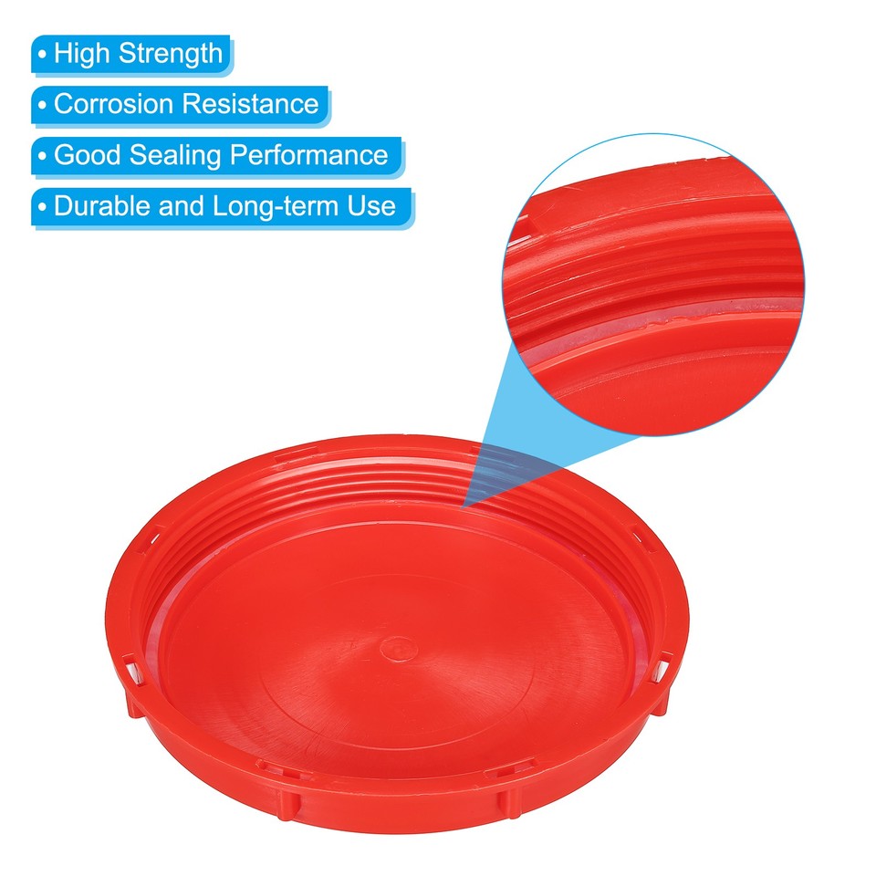 IBC Tote Lid Cover 9.6" IBC Water Liquid Tank Cap for Industry Red | eBay
