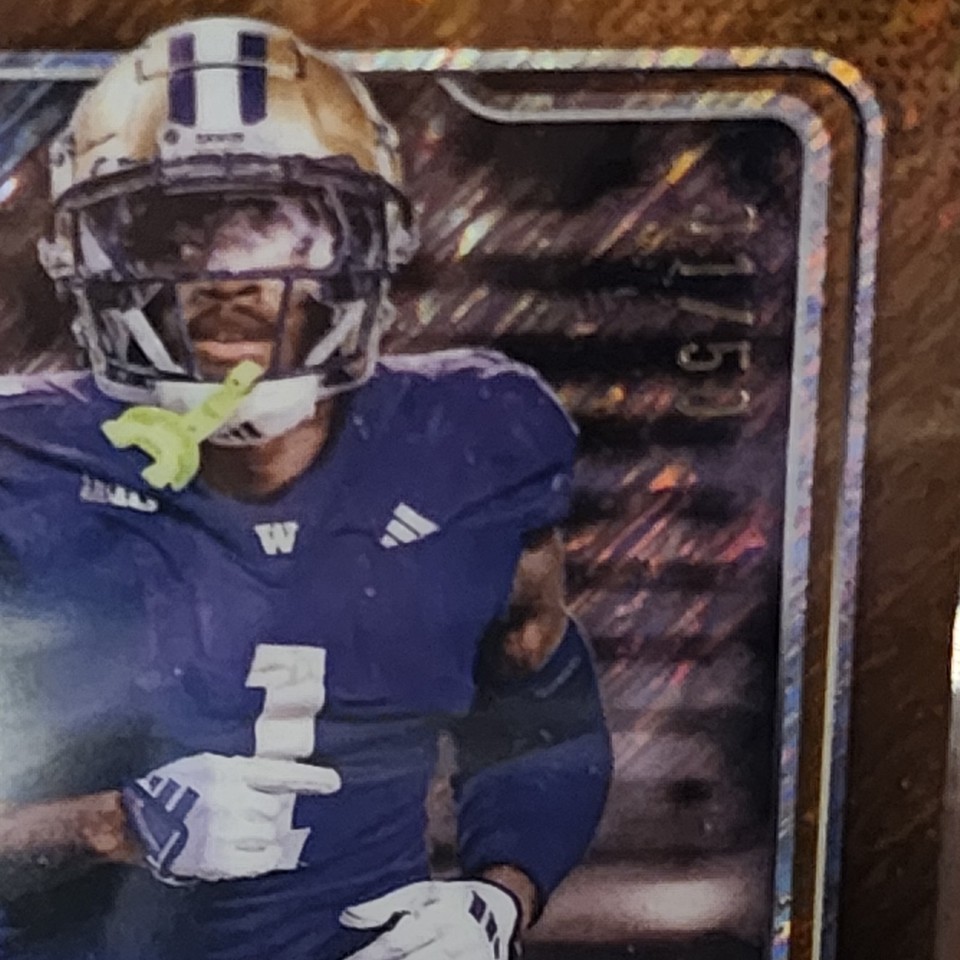 Jonah Coleman 2025 Bowman U Chrome 1st Bowman Gold Shimmer Auto 31/50 ...