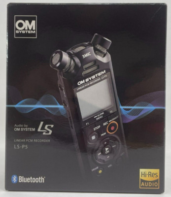 Olympus - LS-P5 - 16GB Bluetooth High-Resolution Audio Recorder - Black | eBay