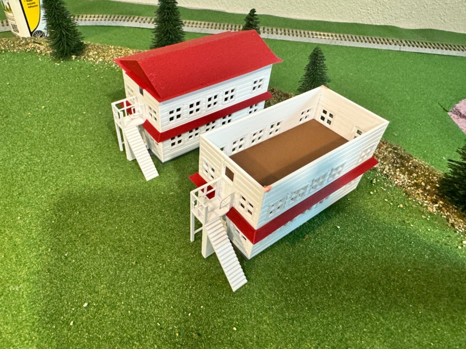 HO Scale Military Base Set | eBay