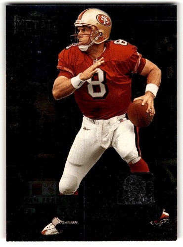 1998 Metal Universe Steve Young #17 San Francisco 49ers/Dallas Cowboys ...