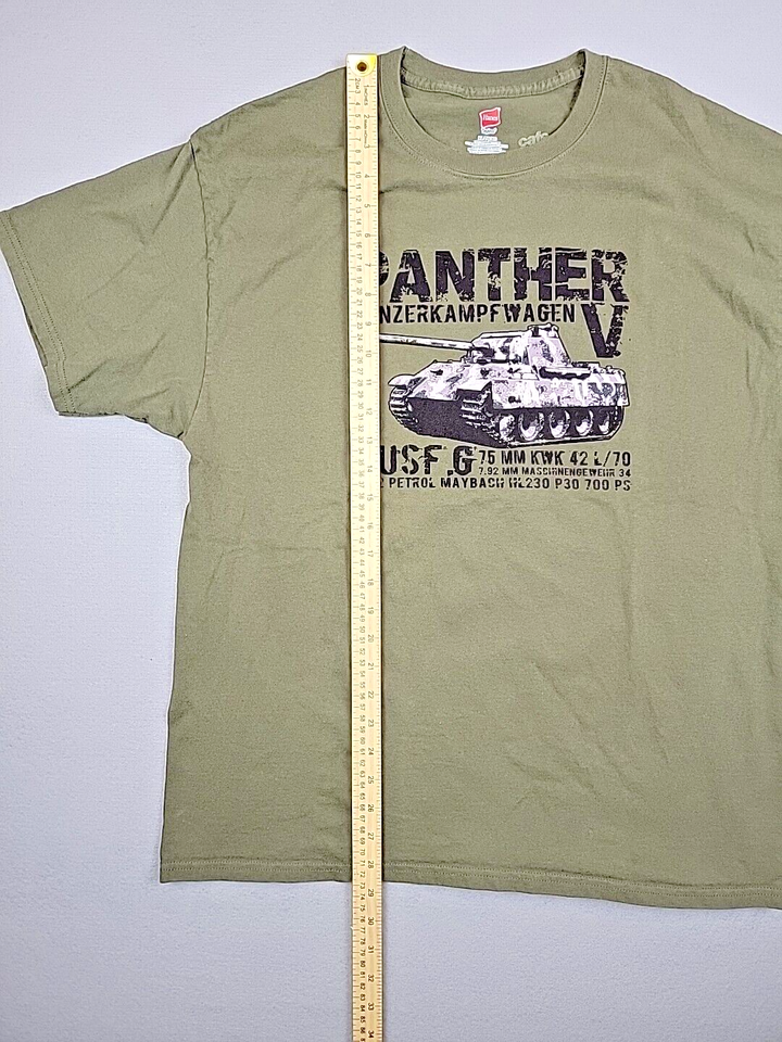German Panther panzerkampfwagen V Tank Panzer 5 T-Shirt men's XL | eBay