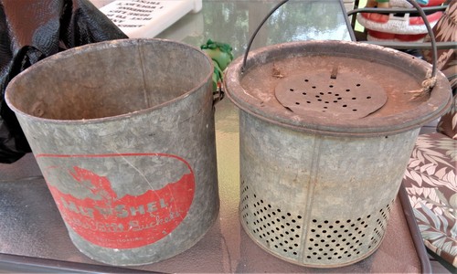 Vintage Mit-Shel Better Bilt 22-76 Floating Galvanized Metal Minnow ...