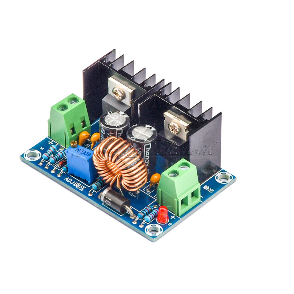 DC-DC XL4016 Step Down Power Supply Module 4V-40V to 1.25-36V 8A PWM ...