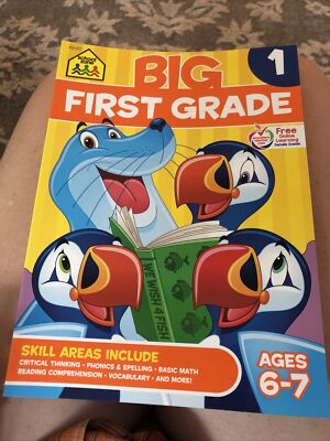 School Zone - Big First Grade Workbook - Ages 6 to 7 | eBay