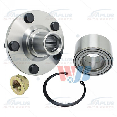Front Wheel Hub & Bearing For 2003 2004 2005 2006 2007 2008-2015 Toyota ...