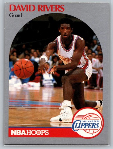 David Rivers 1990-91 Hoops BASKETBALL #150 Los Angeles Clippers | eBay
