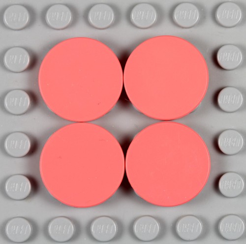 LEGO - 2x2 Round Tiles - PICK YOUR COLORS - Smooth Finishing Plate Flat ...
