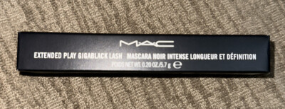 Mac Extended Play Gigablack Lash Mascara, 5.7 g- NEW IN BOX ...