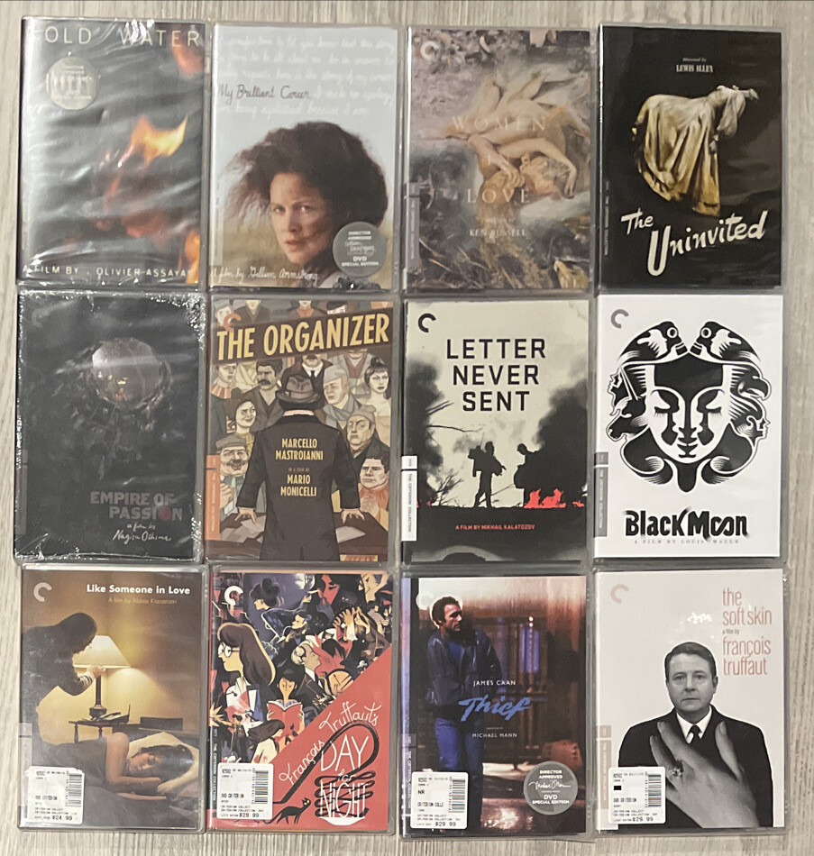 CRITERION COLLECTION DVDs & CATALOGS: NEW & OLD, RARE & OOP (READ FIRST ...