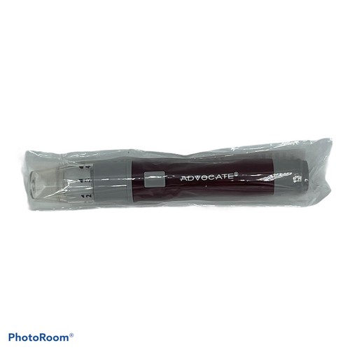 Advocate Lancing Device Diabetes Blood Sugar Check Draw Sample Glucose ...