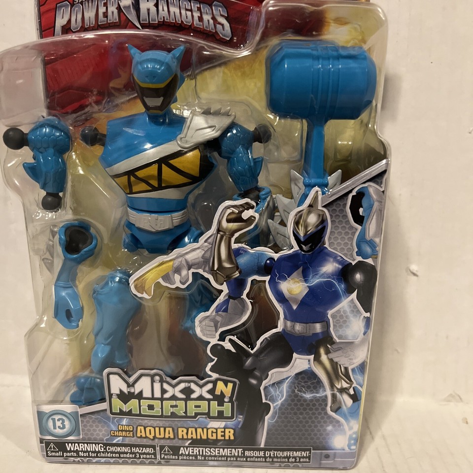 Power Rangers Dino Charge Aqua Ranger Mixx-n-Morph | eBay