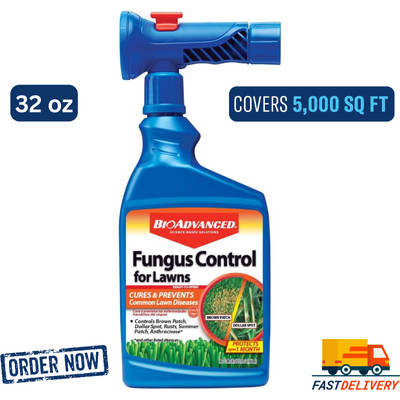 BioAdvanced Lawn Fungicide 32 oz – Red Thread, Summer Patch, Rust ...
