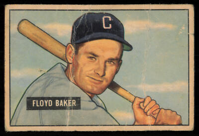 1951 Bowman #87 Floyd Baker Chicago White Sox | eBay