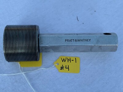 PRATT & WHITNEY - THREAD PLUG GAGE- TRILOCK-2 3/8-12N GO -PD 2.3209 | eBay