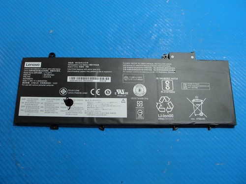 Lenovo ThinkPad T480s 14" Genuine Battery 11.58V 57Wh 4708mAh L17L3P71 ...