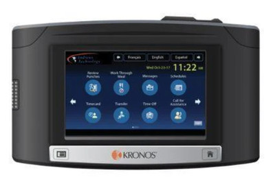 ADP 8609100-458 Intouch 9100 Time Clock with Fingerprint And ID Badge ...