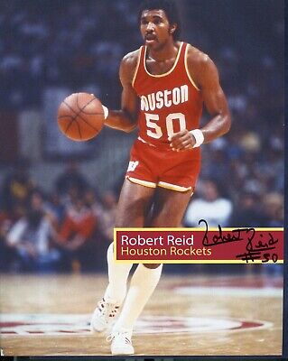 Robert Reid Autographed 8x10 Houston Rockets Free Shipping #10 | eBay