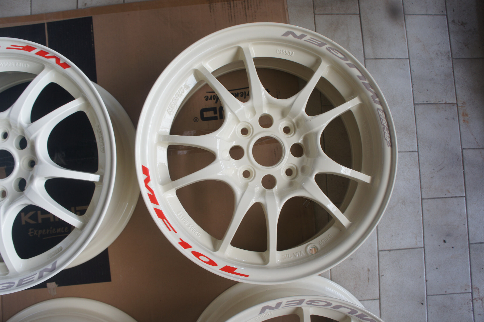 15" JDM Mugen MF10 MF10L Wheels for Honda Civic CRX EF8 EK4 EG6 DC2 ...