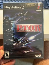 PTO IV Pacific Theatre of Operations 4 Ps2 PlayStation 2 Video Game UK ...