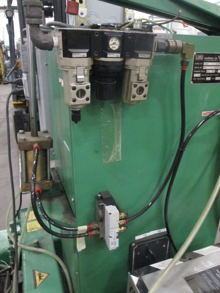 Lors Machinery Inc 140AR-DV 220V 1Ph 40Kva Rocker Arm Spot Welder W ...