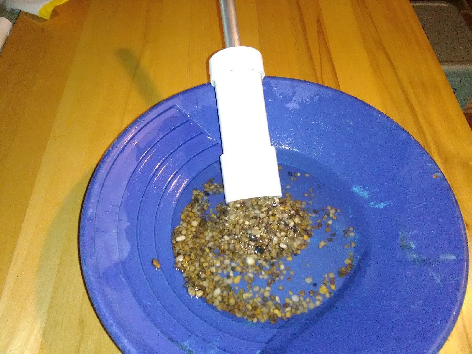 GOLD PROSPECTING ...HAND CREVICE PUMP DREDGE..16mm...by Krevice King ...