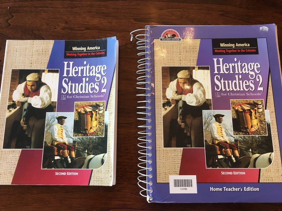 BJU Bob Jones Heritage Studies 2 Teacher's Edition and Textbook ...