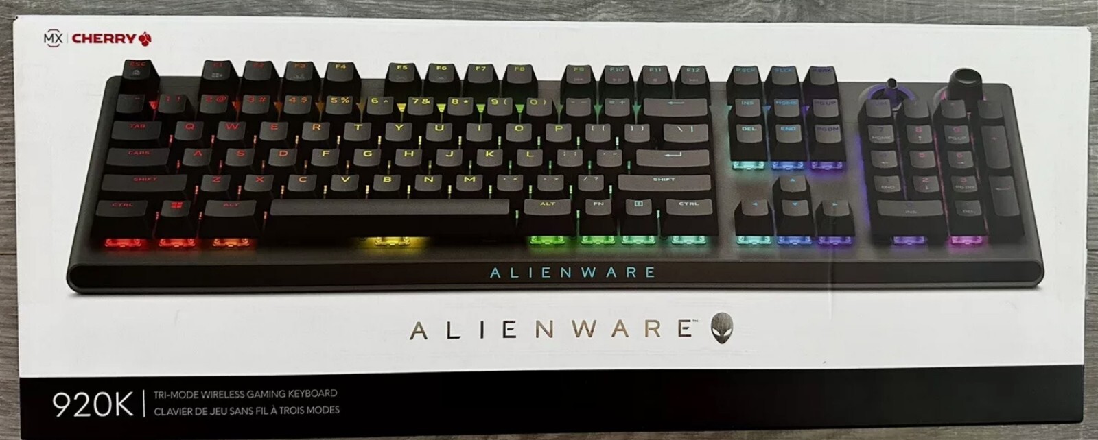 Alienware Wireless Gaming Keyboard Tri-Mode Backlit AW920K