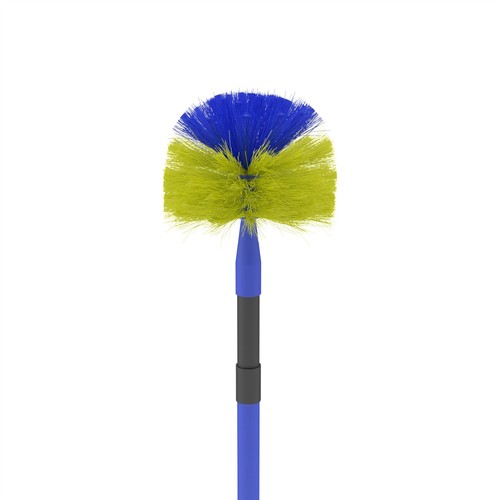 Extending Telescopic Domed Cobweb Brush Feather Duster and Handle | eBay UK