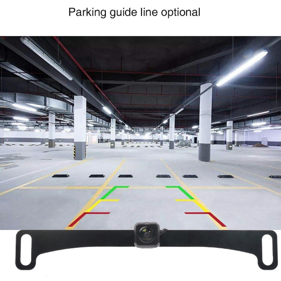 Backup Camera Rear Front View License Plate Night Vision for KENWOOD ...