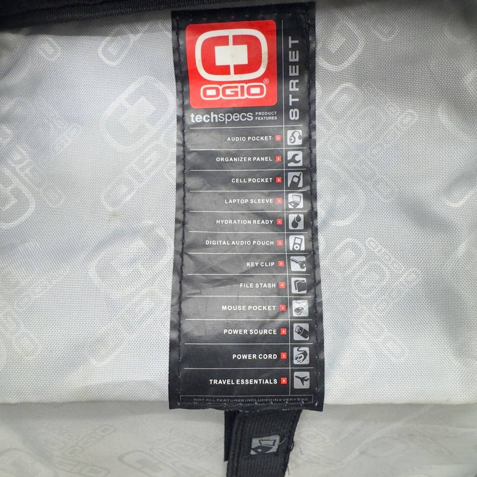 OGIO Street Metro Tech Budweiser Designate A Driver Backpack Laptop ...