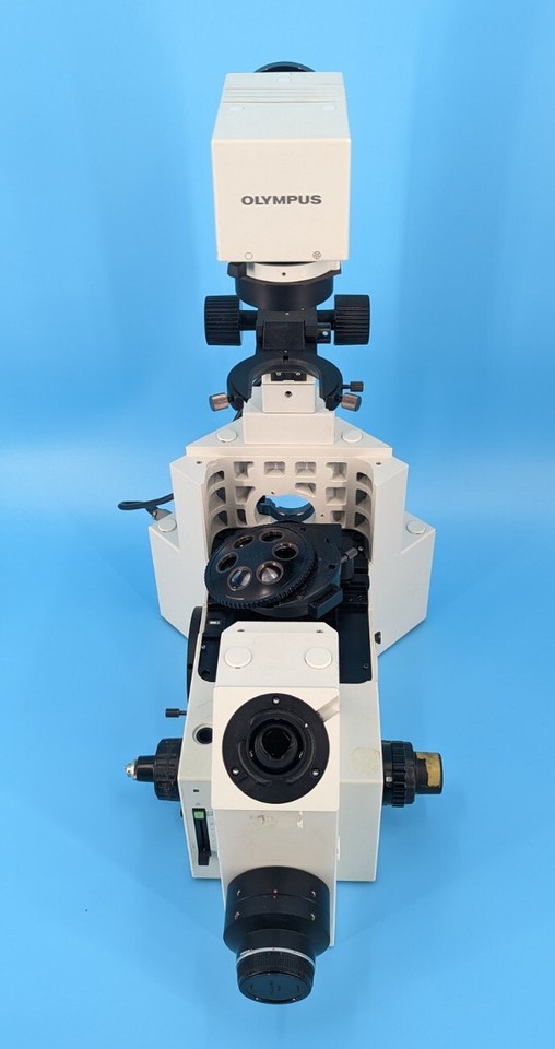 Olympus IX70 IX 70 Inverted Microscope Base with IX-ILL100LH Light IX70 ...