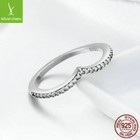 Authentic 925 sterling Pave CZ Shimmering Wish Rings For Women Luxury Jewelry | eBay