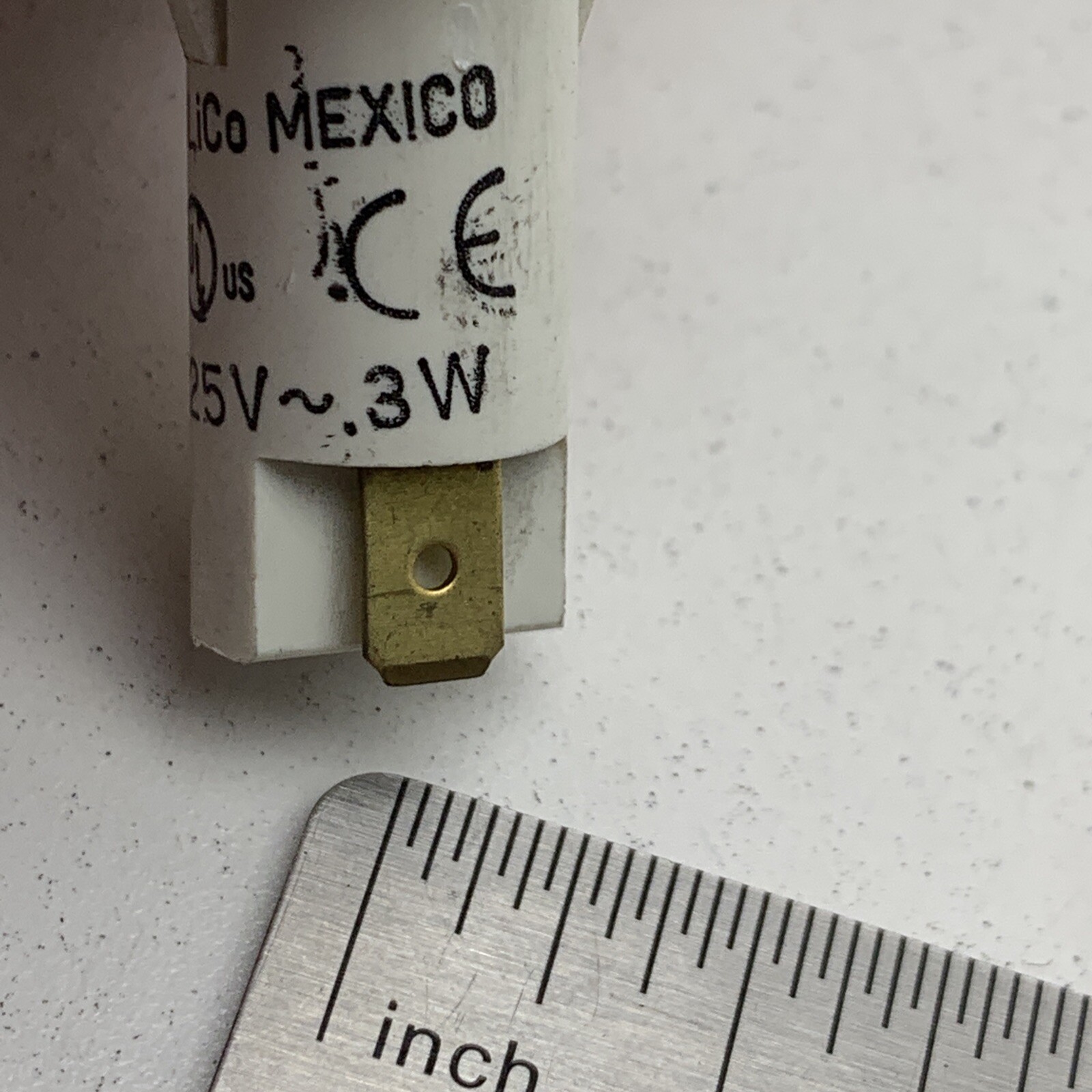 Lot of (7) Solico Round Indicator Light 125V 0.3W White | eBay