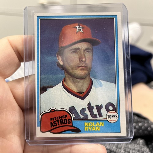 1981 Topps #240 Nolan Ryan Houston Astros EX | eBay